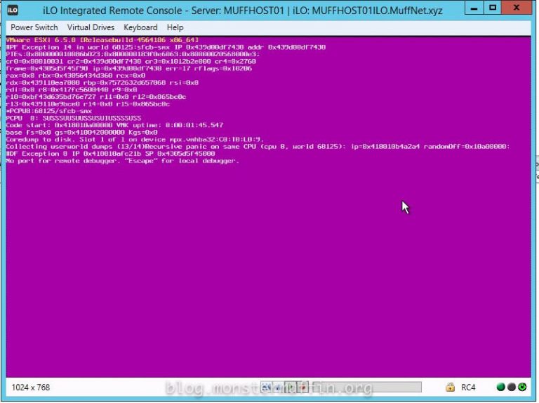 ESX 6.5 and 6.7 on HPE G6/G7 server PSOD fix – Claud Computing